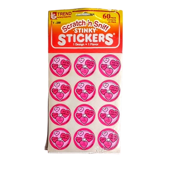 Vintage | Office | Trend Enterprises Scratch N Sniff Stinky Stickers ...
